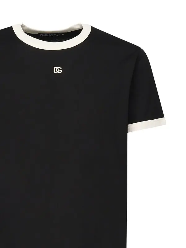 Dolce & Gabbana Logo-embroidered T-shirt