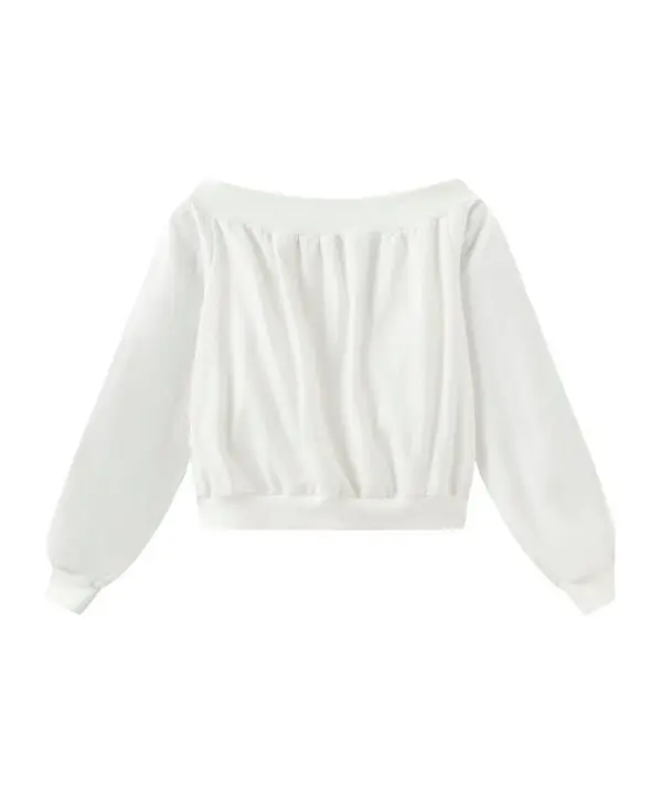 Marissa Chiara Long Sleeve Zip-up Sweatshirt
