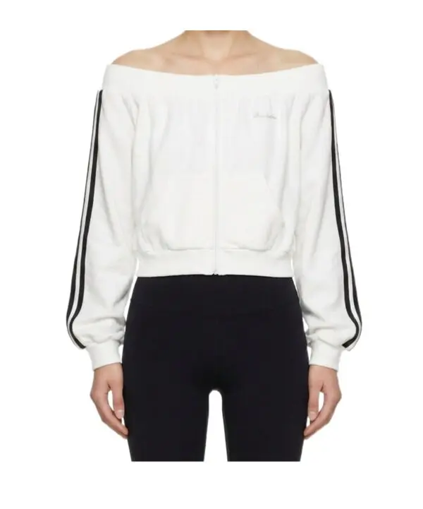 Marissa Chiara Long Sleeve Zip-up Sweatshirt
