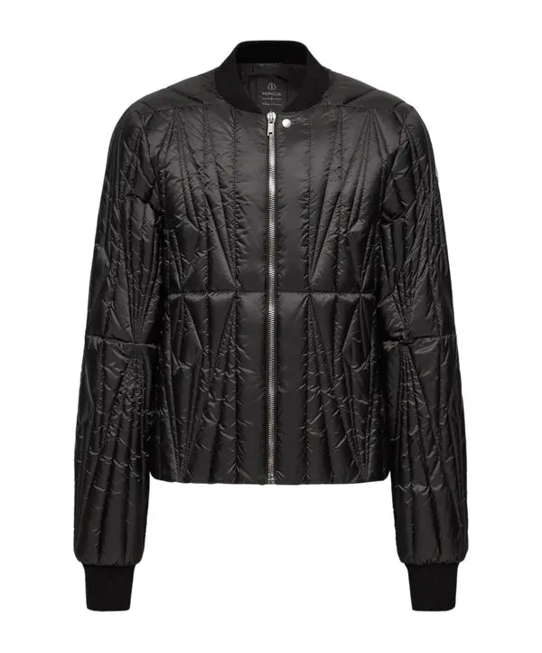 Moncler Geocamo Flight Down Bomber Jacket