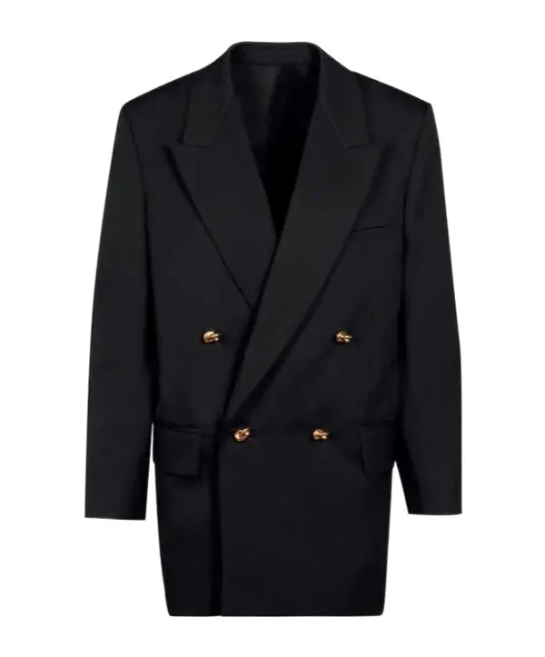Bottega Veneta Double-breasted Long Sleeve Jacket
