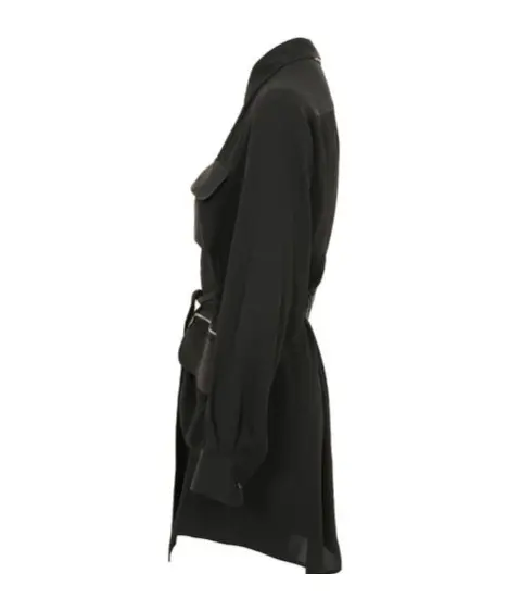 Dsquared2 Belted Cargo Shirt Dress