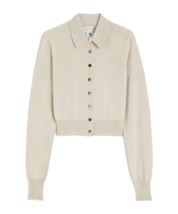 Sportmax Wool Cardigan - Ivory