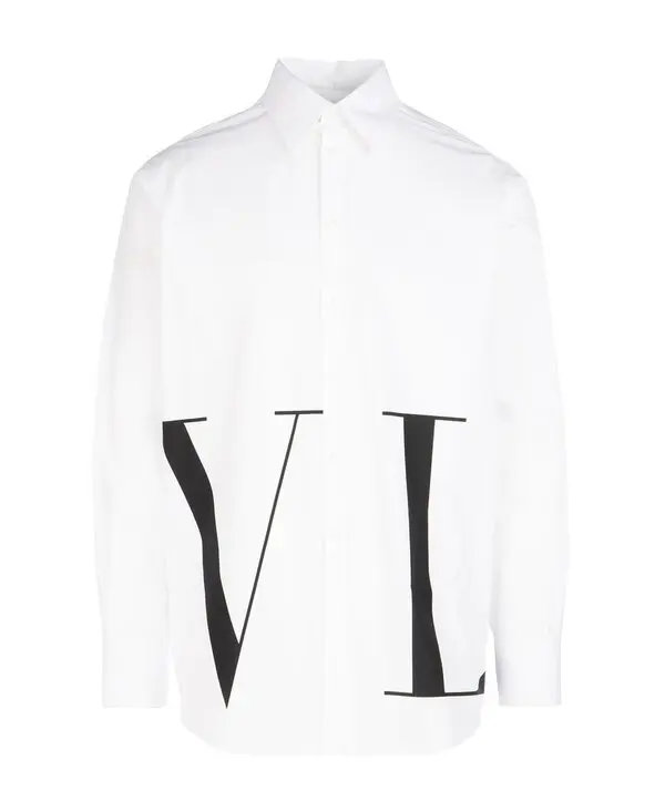 Valentino Garavani Vltn Print Shirt - White