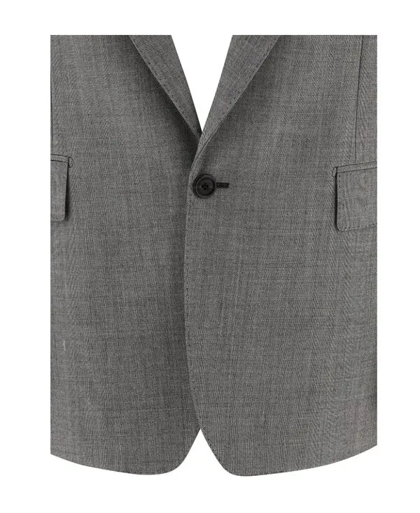 Alexander McQueen Single-breasted Tailored Blazer
