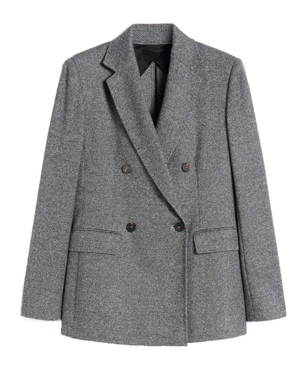 Max Mara Double-breasted Jersey Blazer