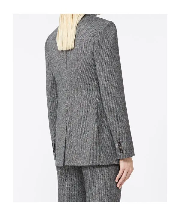 Max Mara Double-breasted Jersey Blazer