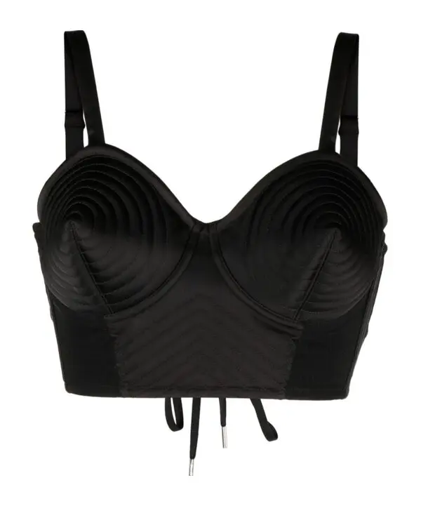 JEAN PAUL GAULTIER The Iconic Bra - Black