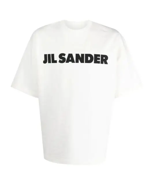 JIL SANDER Logo Print T-shirt - White
