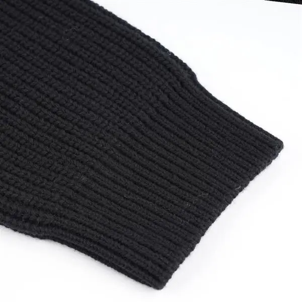 Celine Ribbed Wool Trucker Sweater