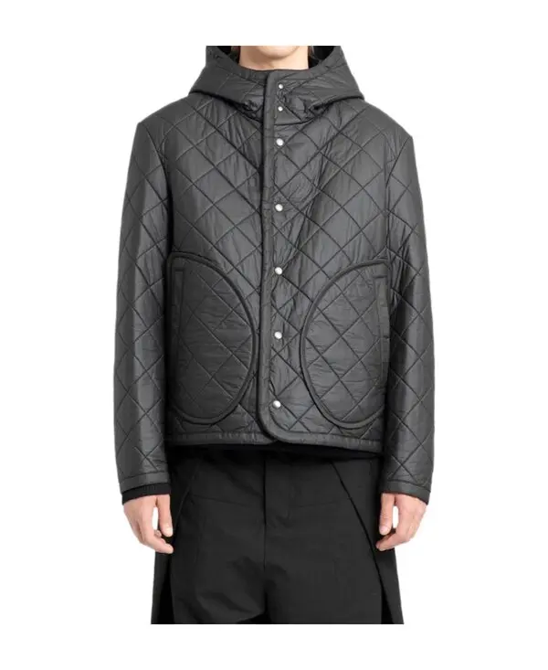 CRAIG GREEN Diamond-quilted Hooded Jacket