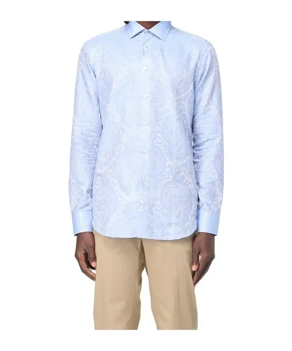 Etro Patterned-jacquard Shirt
