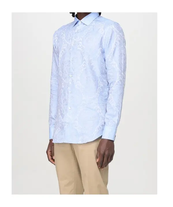 Etro Patterned-jacquard Shirt