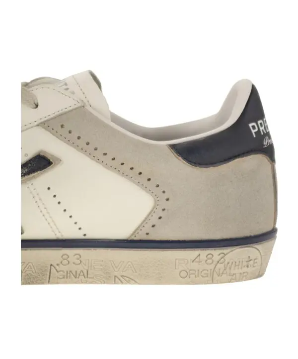 Premiata Lace-up Low-top Casual Sneakers - Nude