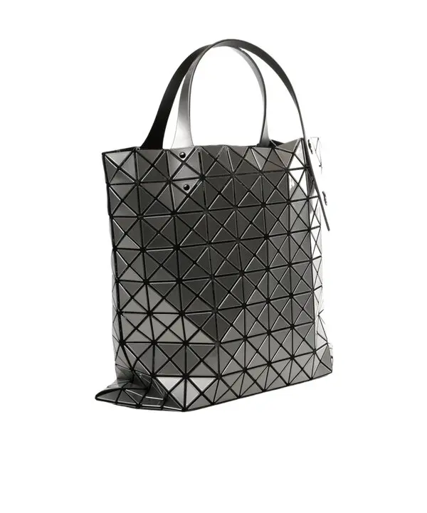 Issey Miyake Geometric Top Handle Bag - Silver