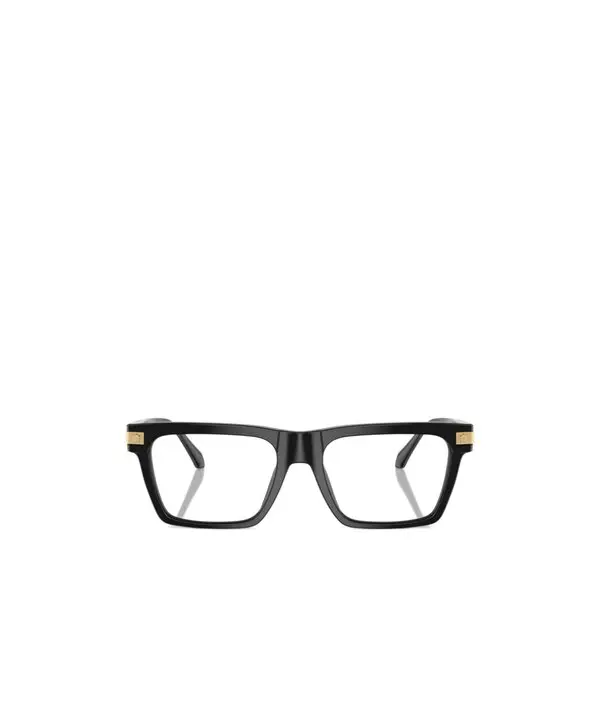 Versace Geometric Flat Mirror - Black