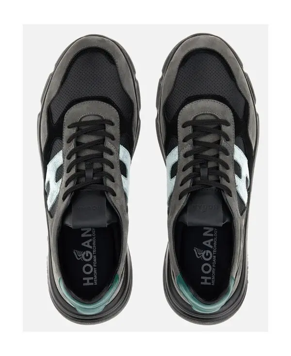 Hogan Hyperlight Panelled Lace-up Sneakers