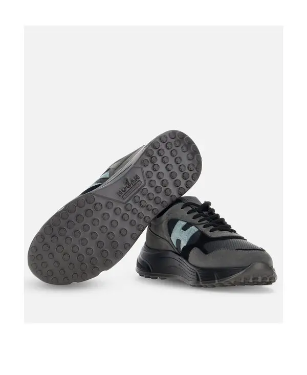 Hogan Hyperlight Panelled Lace-up Sneakers