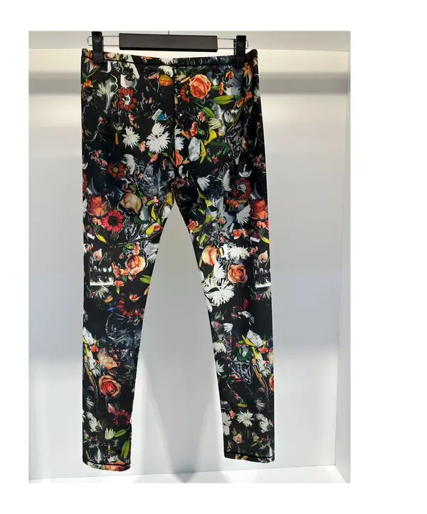 Alexander McQueen Floral Print Leggings