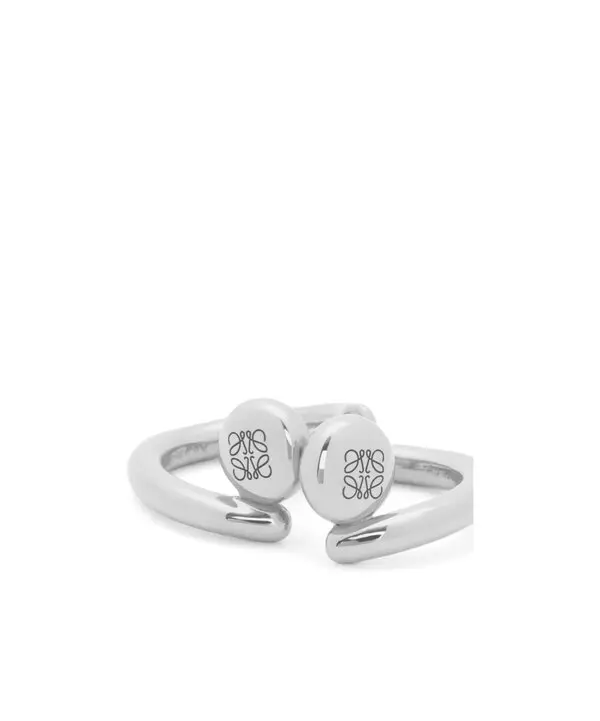 Loewe Anagram Pebble Mini Hoop Earrings