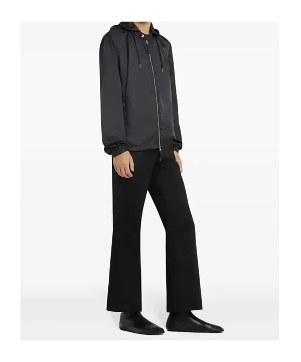 COURREGES Courrèges Drawstring Hooded Windbreaker