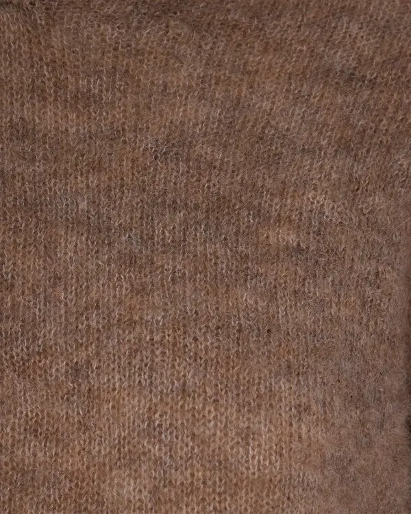 Max Mara Knitted Hoodie - Brown