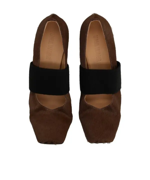 UMA WANG Strappy Ballerina Heels