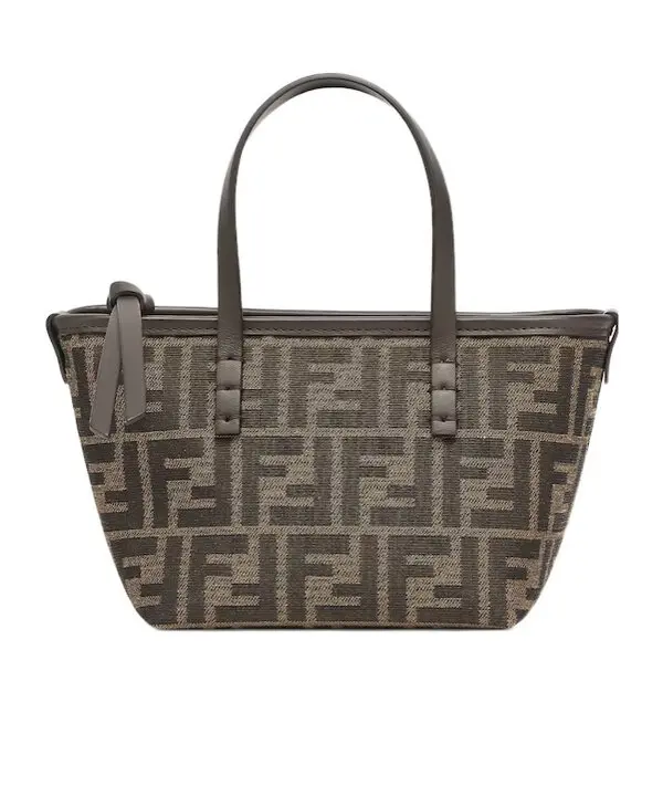 Fendi Roll Monogrammed Mini Tote Bag