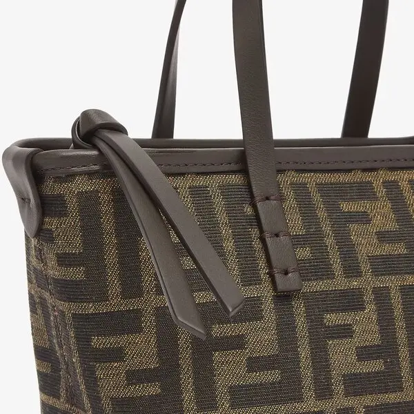Fendi Roll Monogrammed Mini Tote Bag