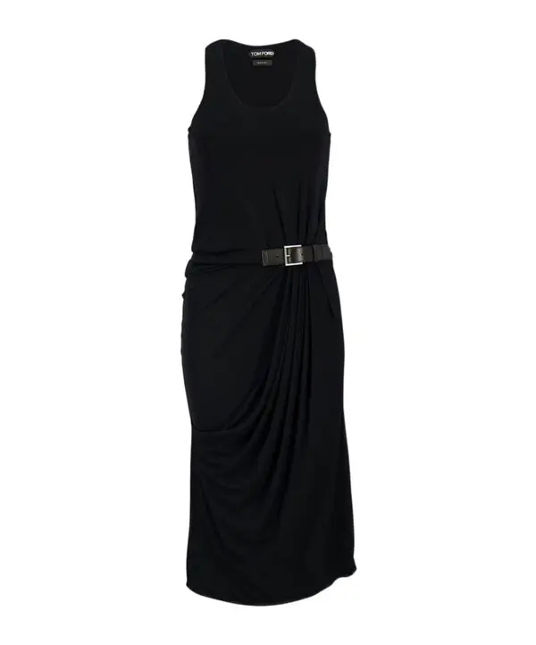TOM FORD Strapless Draped Tank Dress