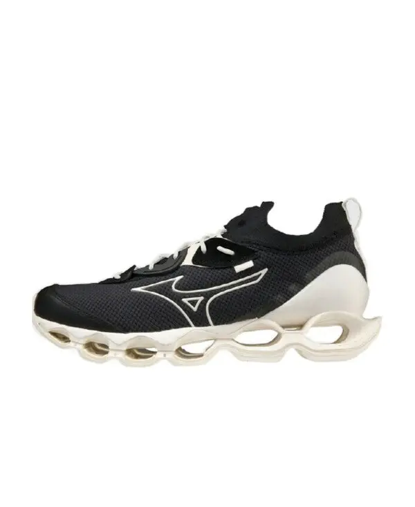 Mizuno Side Logo-detail Low-top Sneakers - Black