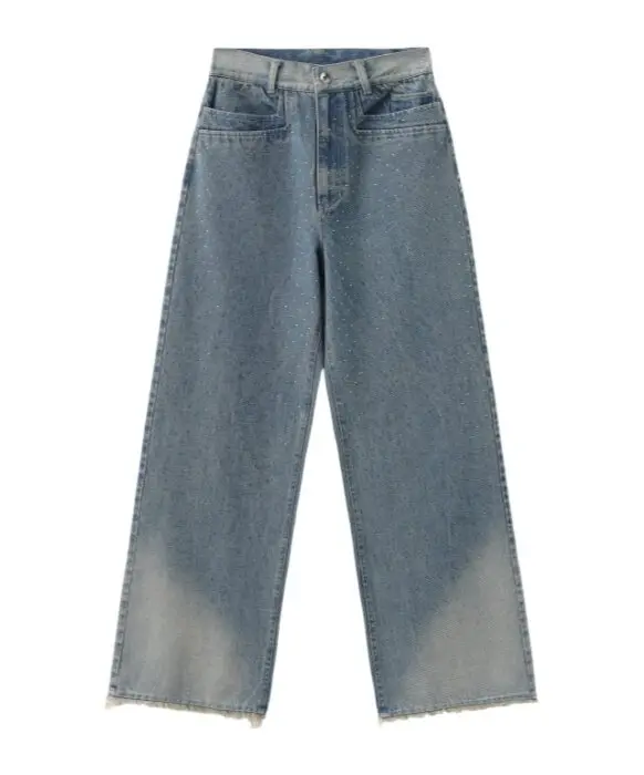 Marissa Chiara Embellished Belt Loop Jeans