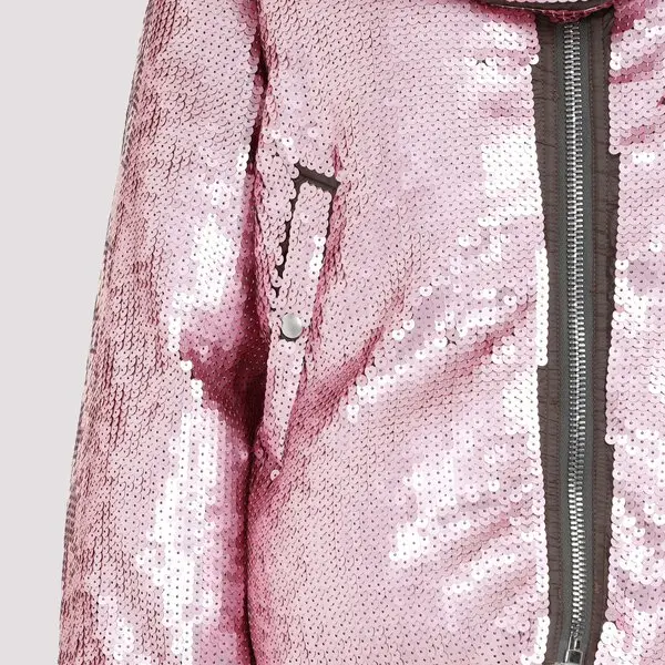 Rick Owens Highneck Puffer Jacket - Multicolor