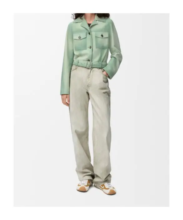 Loewe High-rise Straight-leg Jeans With Cinched Back