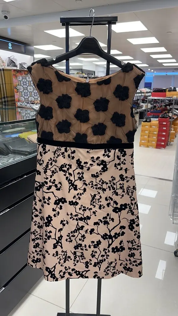Max Mara Sleeveless Dress With Decal Detail