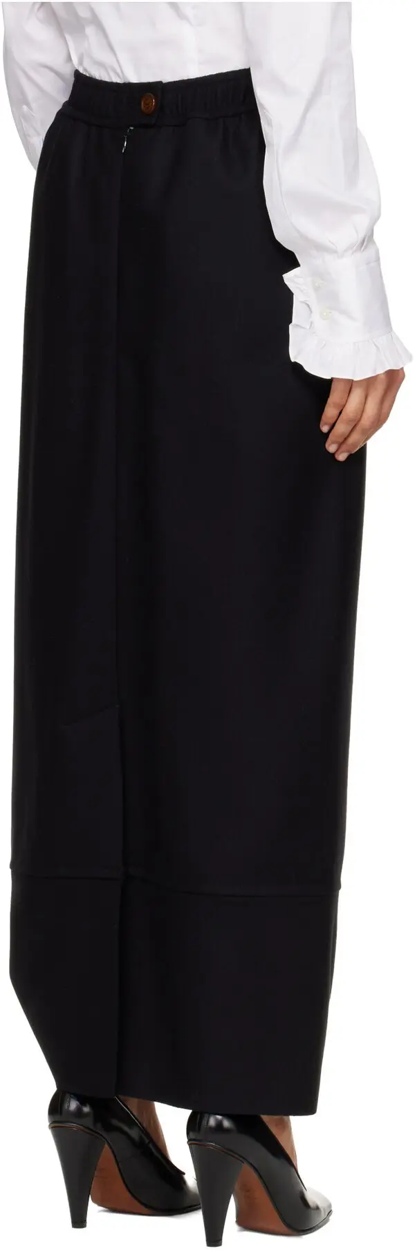 VIVIENNE WESTWOOD Asymmetrical Draped Midi Skirt