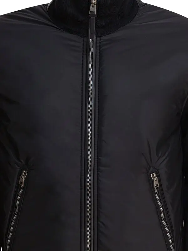 TOM FORD Stand Collar Zip-up Jacket