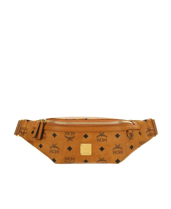 Mcm Small Visetos Fursten Belt Bag - Brown