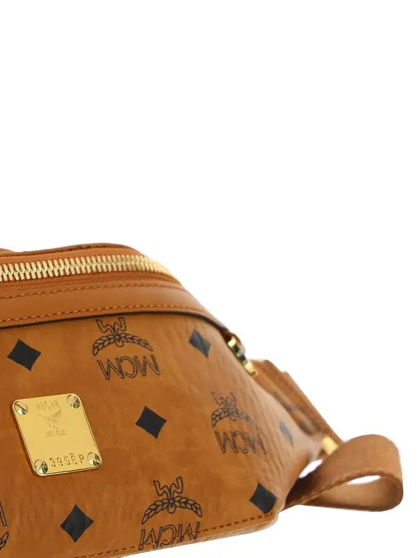Mcm Small Visetos Fursten Belt Bag - Brown