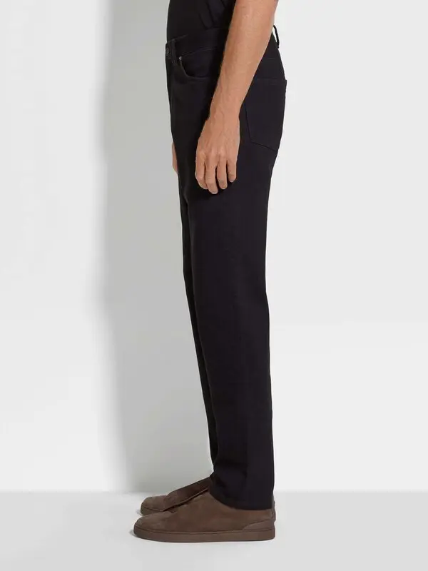 Zegna Roccia Denim Jeans - Black