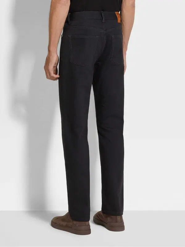 Zegna Roccia Denim Jeans - Black