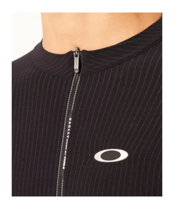 Oakley Gridskin Pinstripe Cycling Jersey - Light Shielding