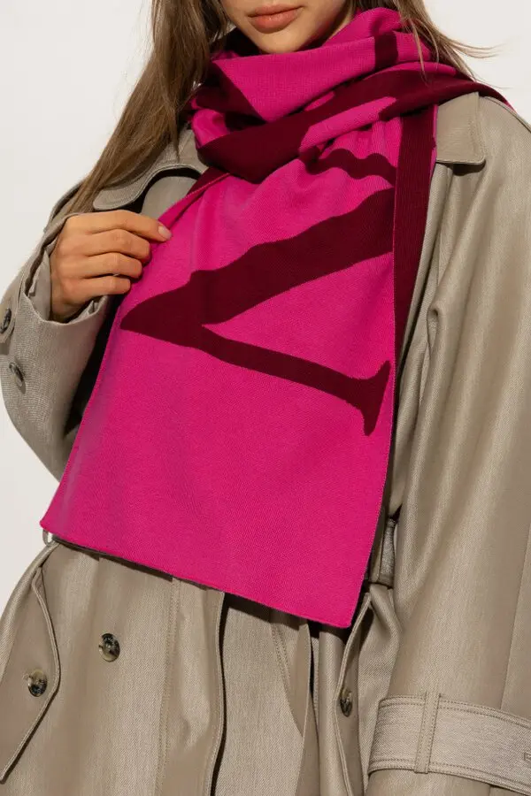 LANVIN Logo Scarf