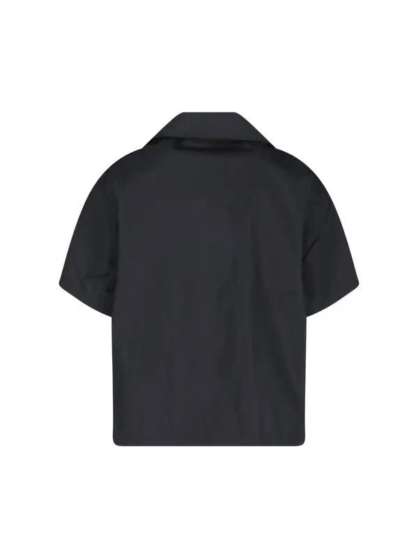 Prada Triangle-logo Short-sleeved Shirt