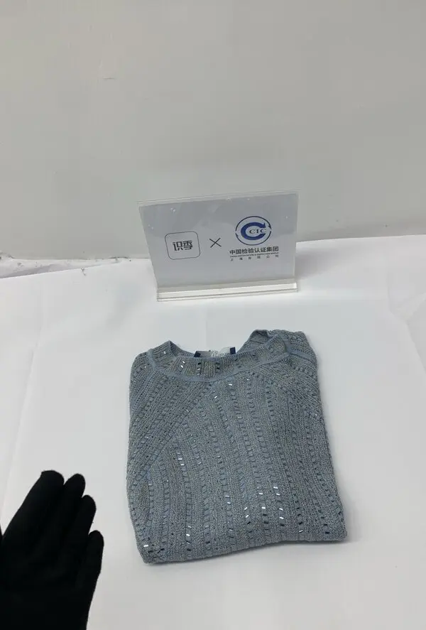 Ermanno Scervino Openwork Knit T-shirt - Denim
