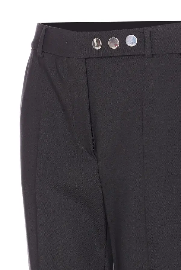 Sportmax Harry Pleated Trousers - Black
