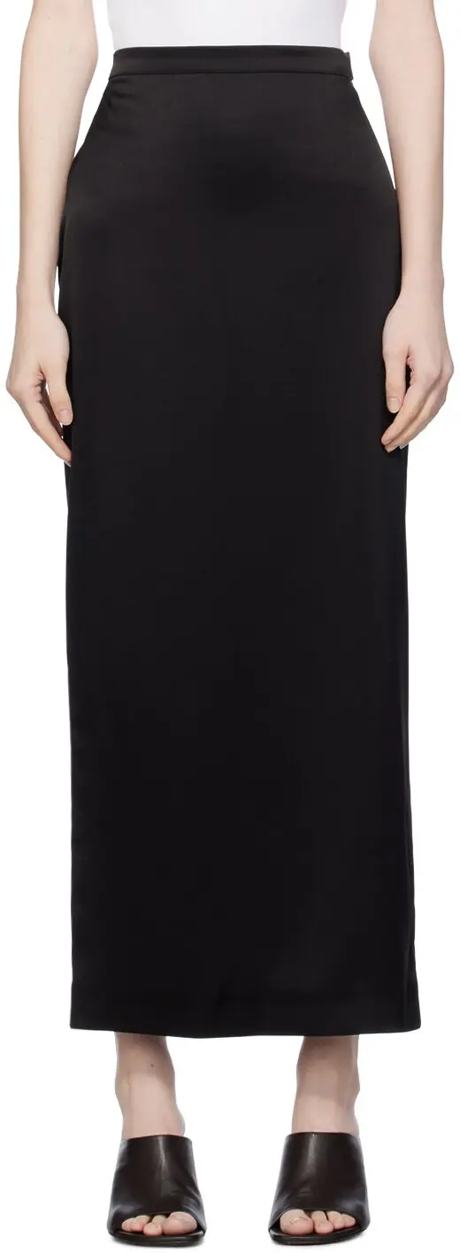 LANVIN Satin Midi Skirt