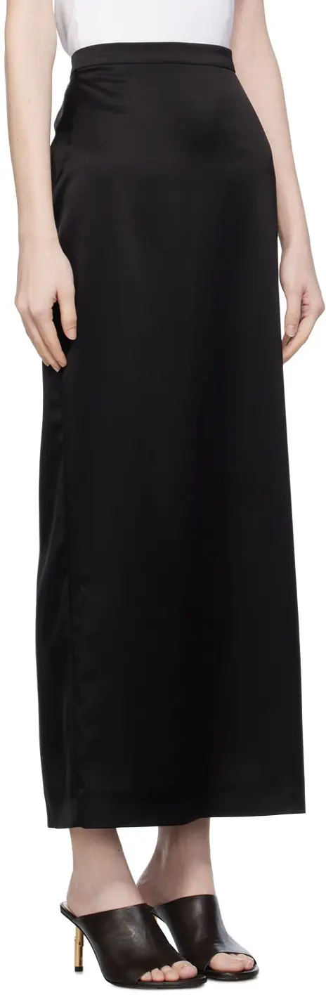 LANVIN Satin Midi Skirt