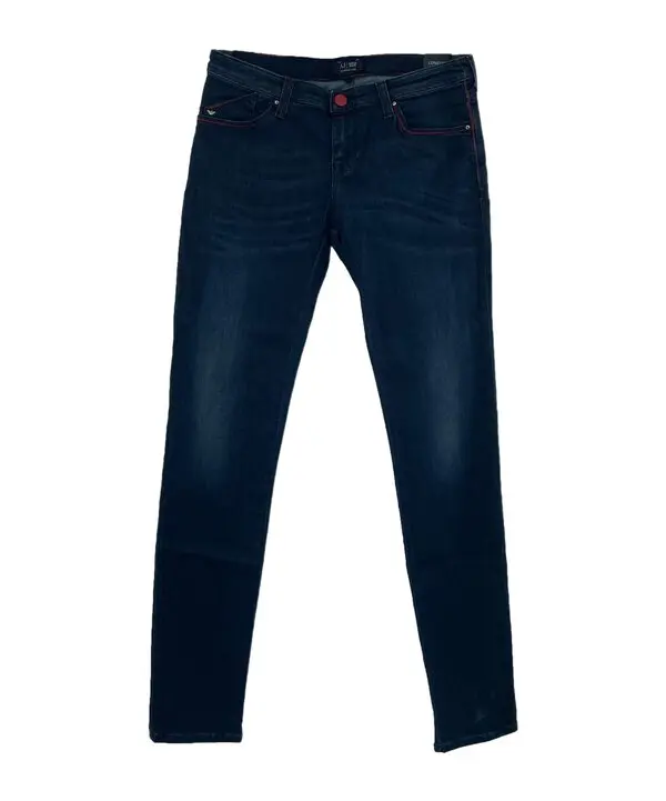 Emporio Armani Slim Fit Logo Jeans - Black