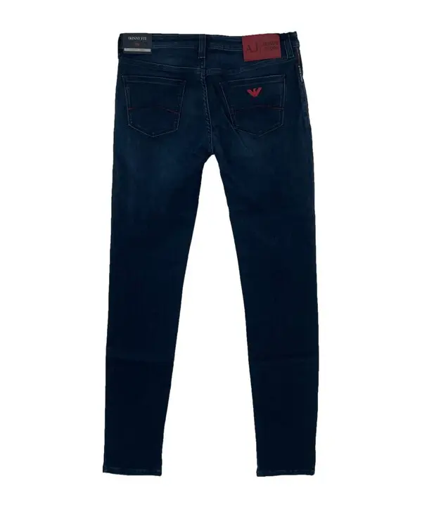Emporio Armani Slim Fit Logo Jeans - Black